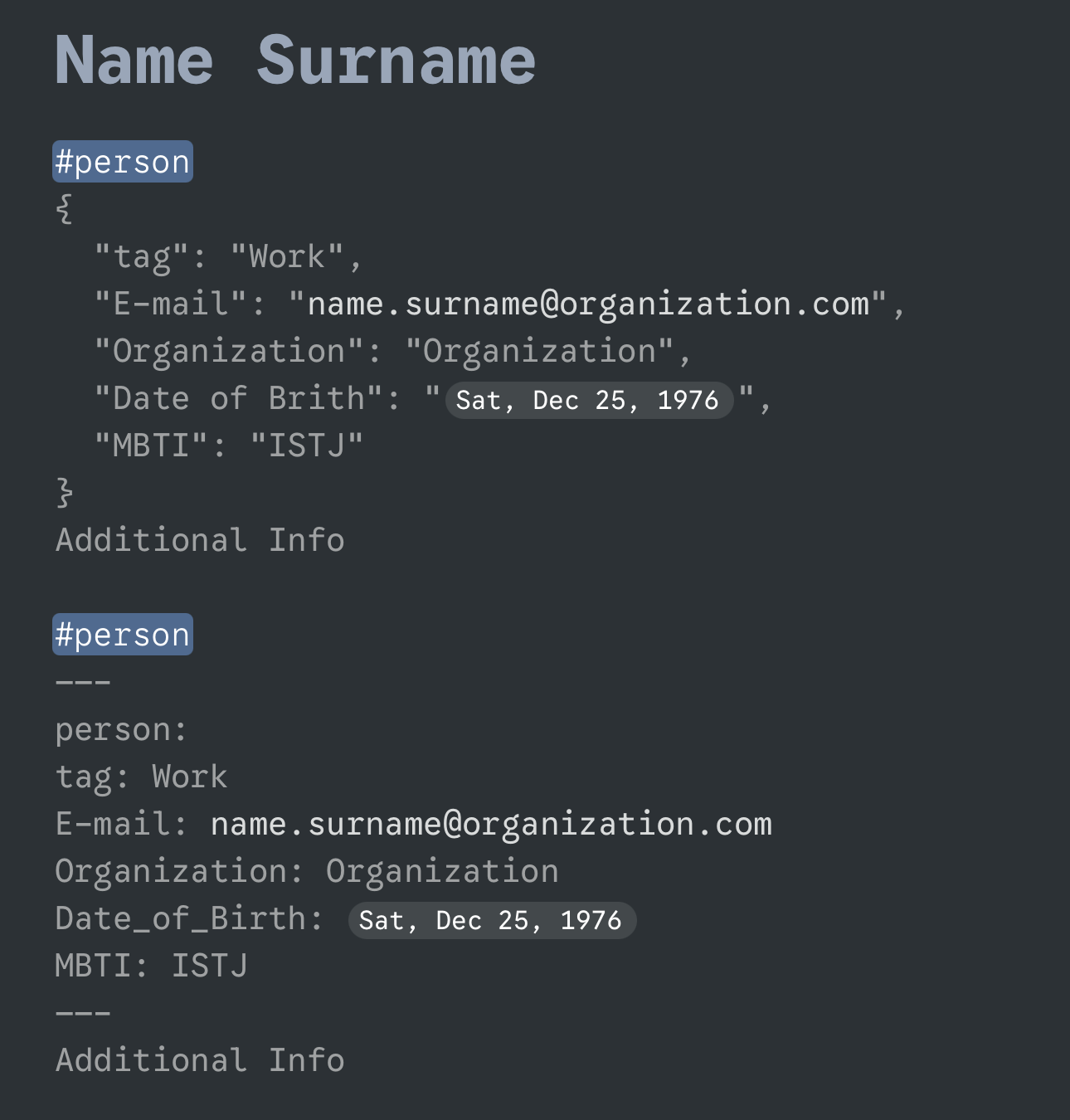 Markdown format in the note of a node - Feature requests - Workflowy